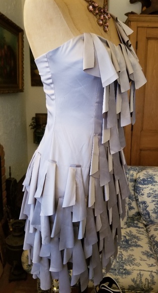 Rare Opulence | Dresses | Rare Opulence Dove Grey Party Dress | Poshmark